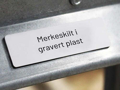 Merkeskilt for alle typer merking - Skiltmax