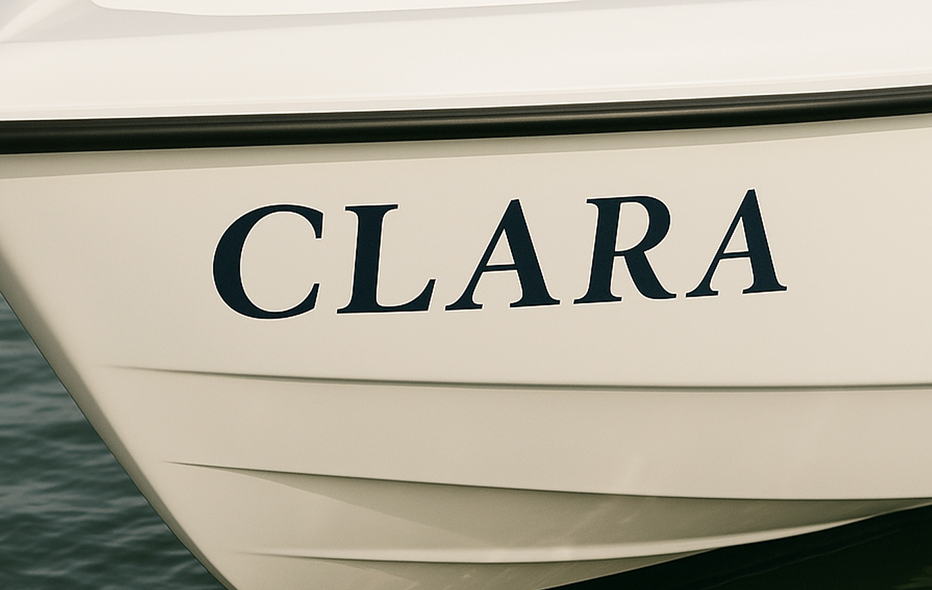 Boat decals & stickers - Unique boat graphics - Signomatic