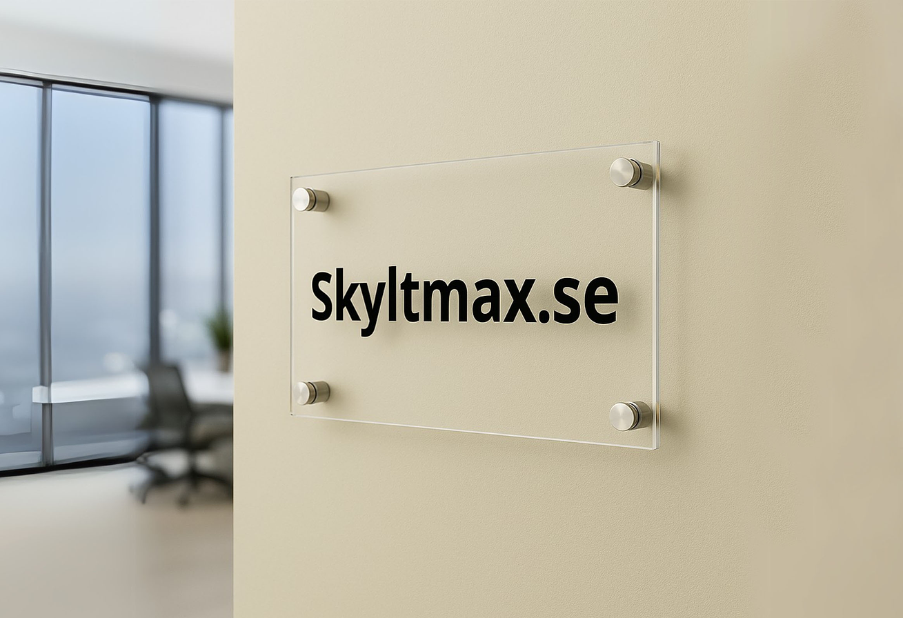 Kontorsskyltar - Namnskylt för dörr & kontor - Skyltmax