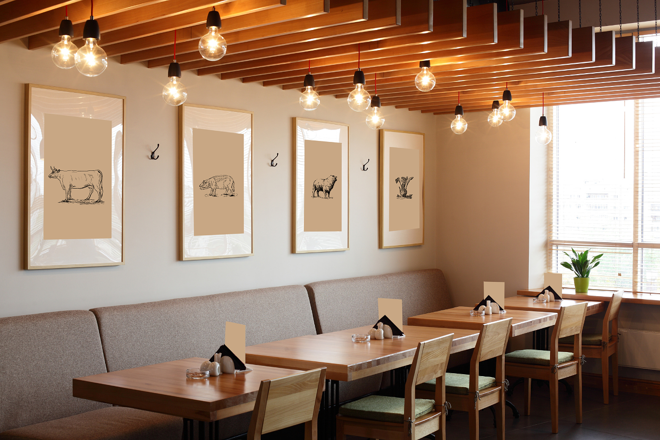 Panneaux de restaurant personnalisés - Plaqueomatic