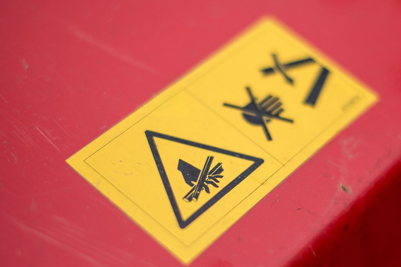 Warning decals - Personalised Warning Decals - Signomatic