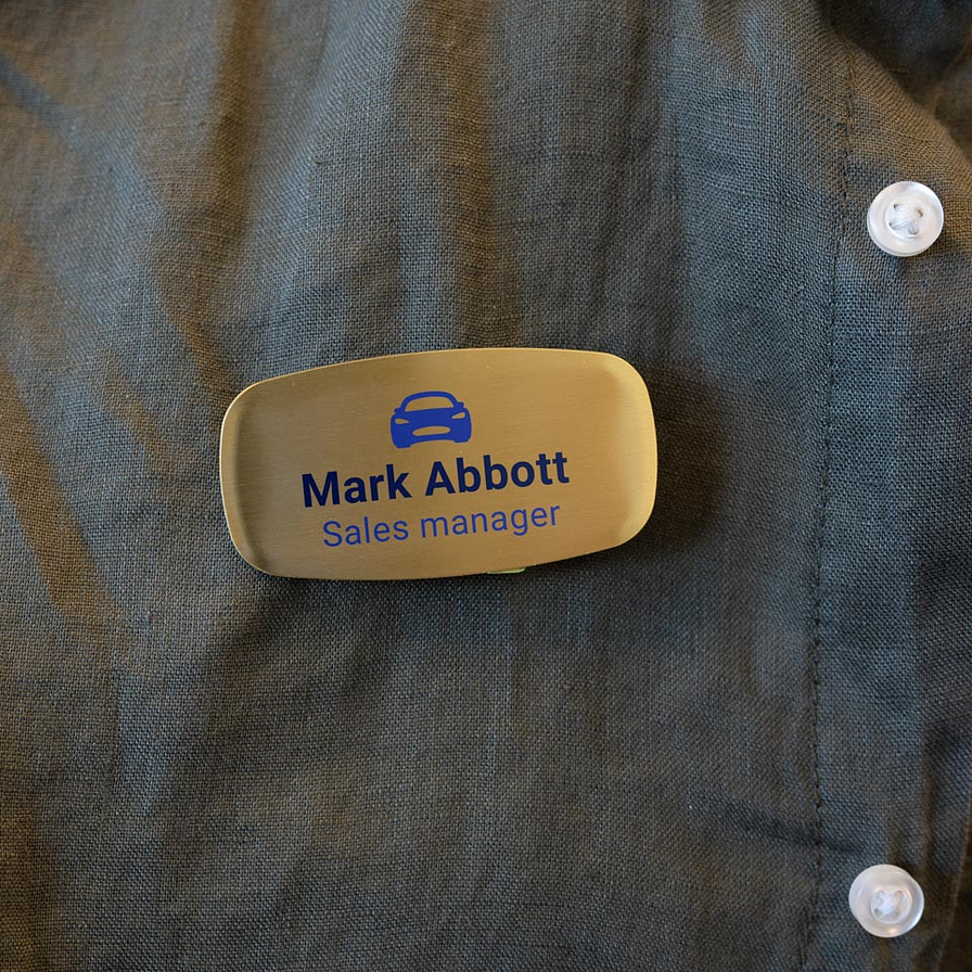 Name badges - Design your own name badge - Signomatic