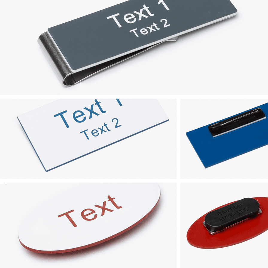 Name badges - Design your own name badge - Signomatic