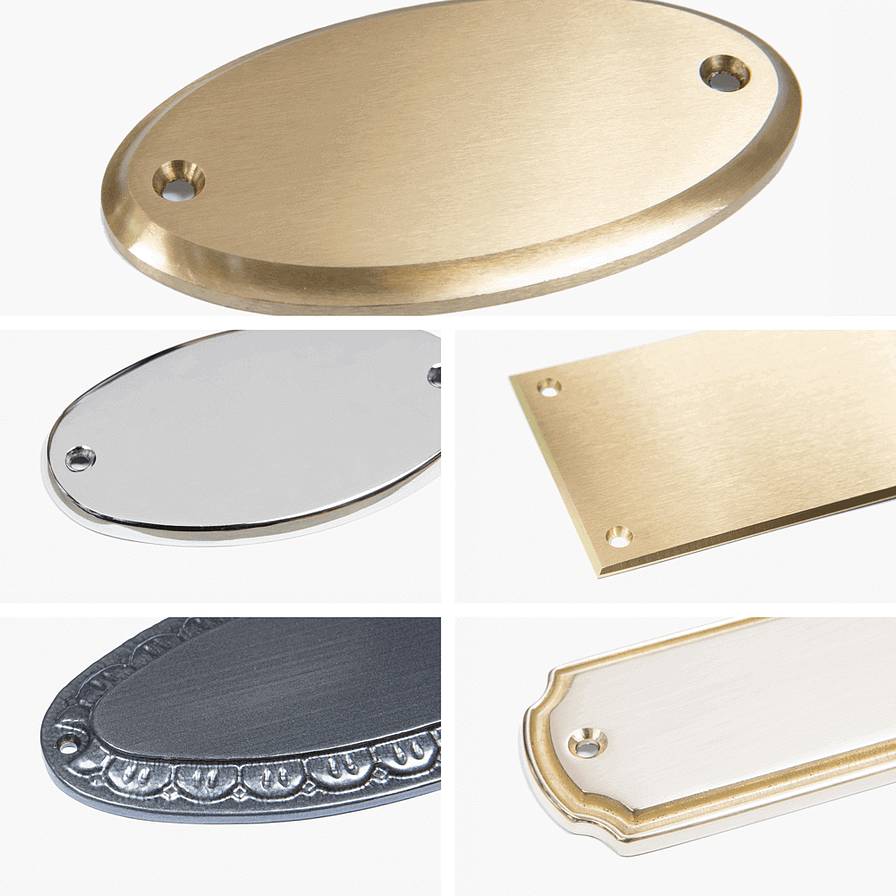Targhe e targhette in ottone - Personalizzate - Cartellimax