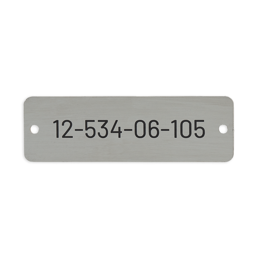 Stainless steel signs - Order online - Signomatic